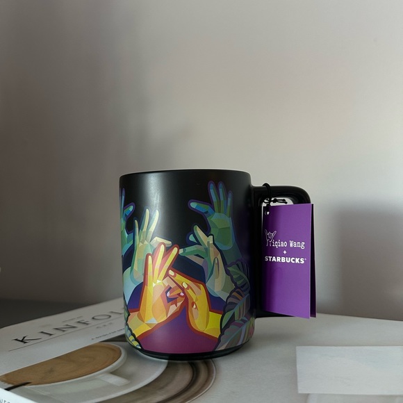 Starbucks | Dining | Yiqiao Wangstarbucks Designed Mugs American Sign ...
